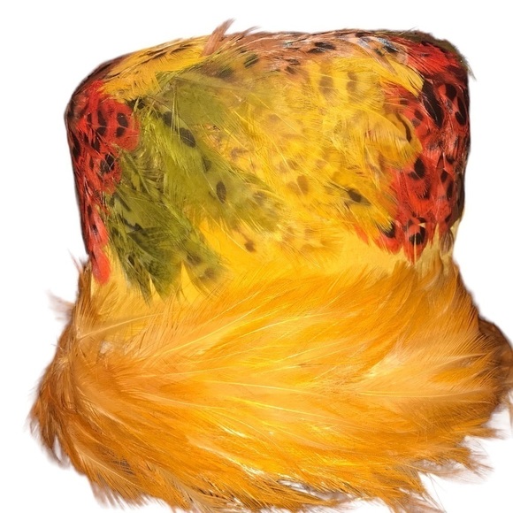 Accessories | Vintage Bucket Style Funky Avant Garde Retro Muti Color ...